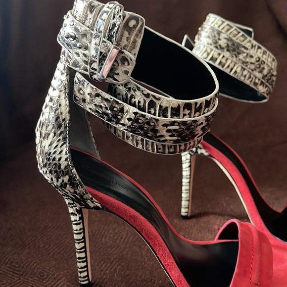 RACHEL Rachel Roy | Shoes | Rachel Roy Blackwhite Snakeskin Stilettos ...